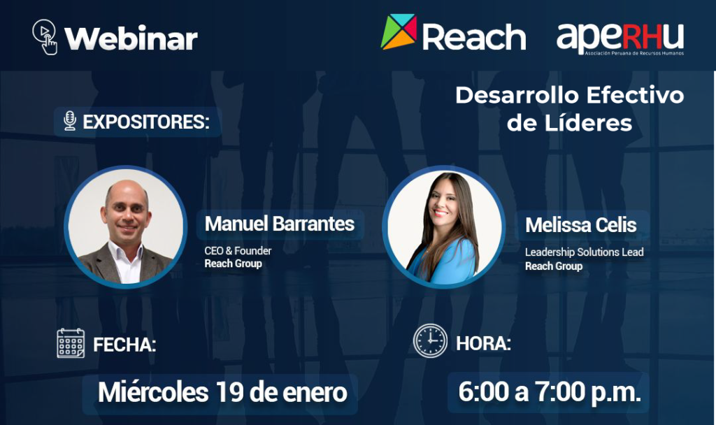 Reach Talks 4 aspectos clave Desarrollo efectivo de líderes - Reach HR ...